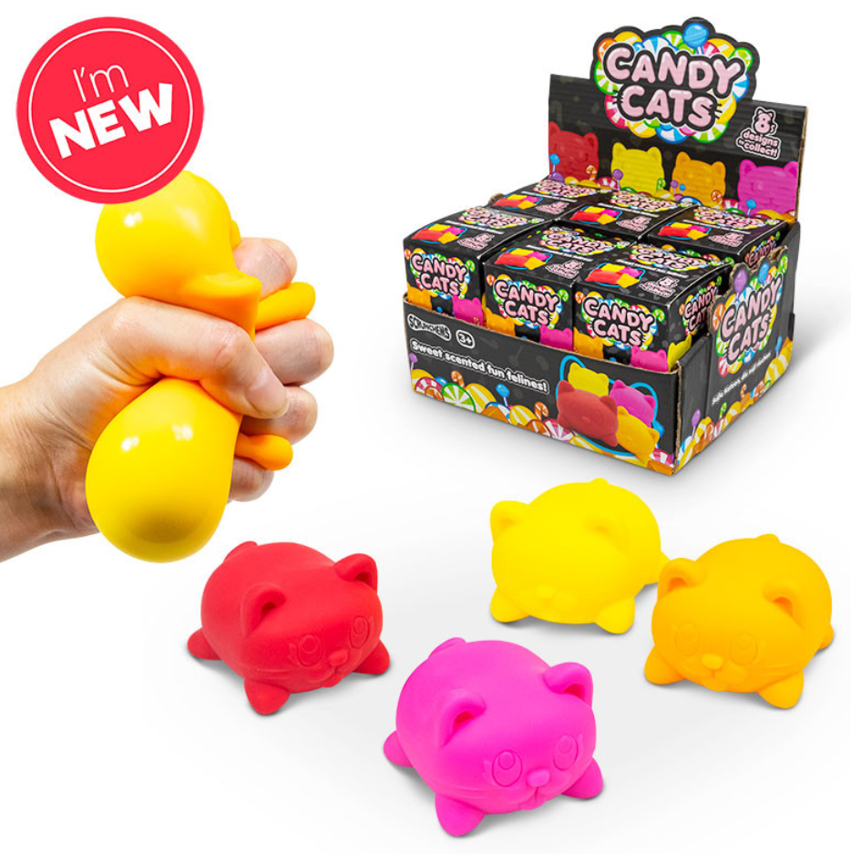 SCRUNCHEMS CANDY CATS– SENsory Toys4U